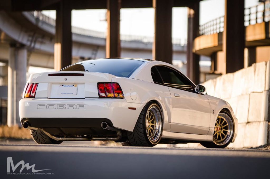 White Ford Mustang COBRA - CCW D110 Forged Wheels - CCW Wheels