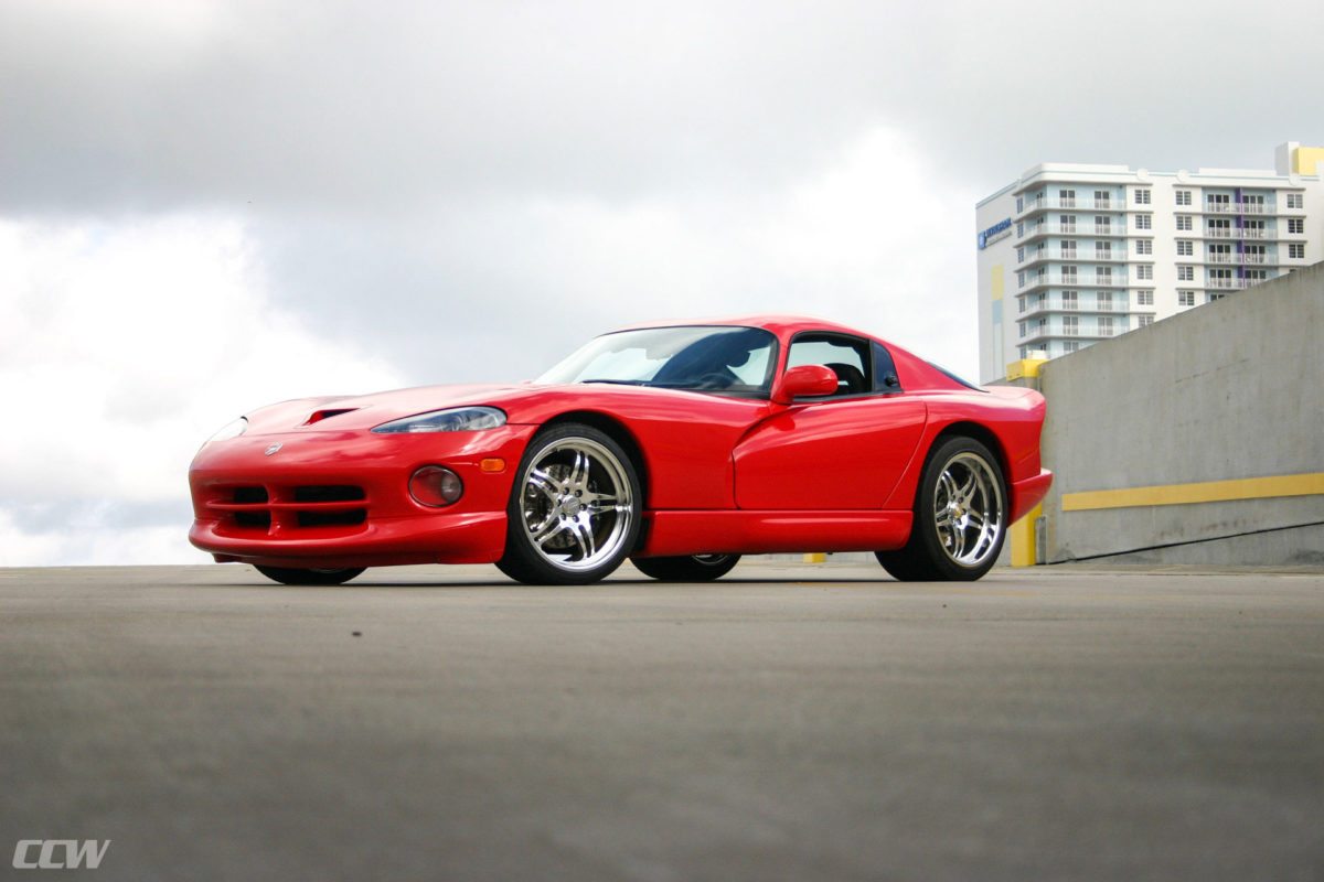 Red Dodge Viper Gen 2 - CCW SP505 Monoblock Forged Wheels - CCW Wheels