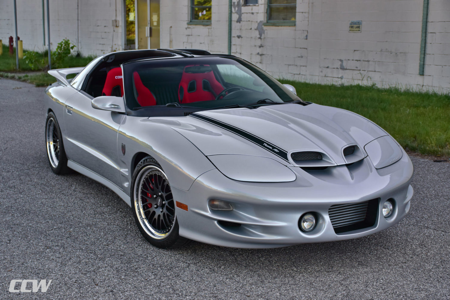 Silver Pontiac Trans Am - CCW Classic 2 Three-Piece Forged Wheels