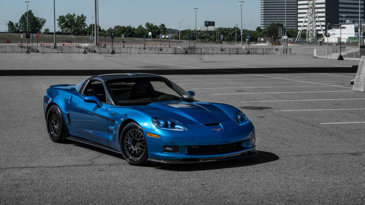 Black Chevrolet C6 Z06 Corvette - CCW Classic 40 Bolt Wheels in ...