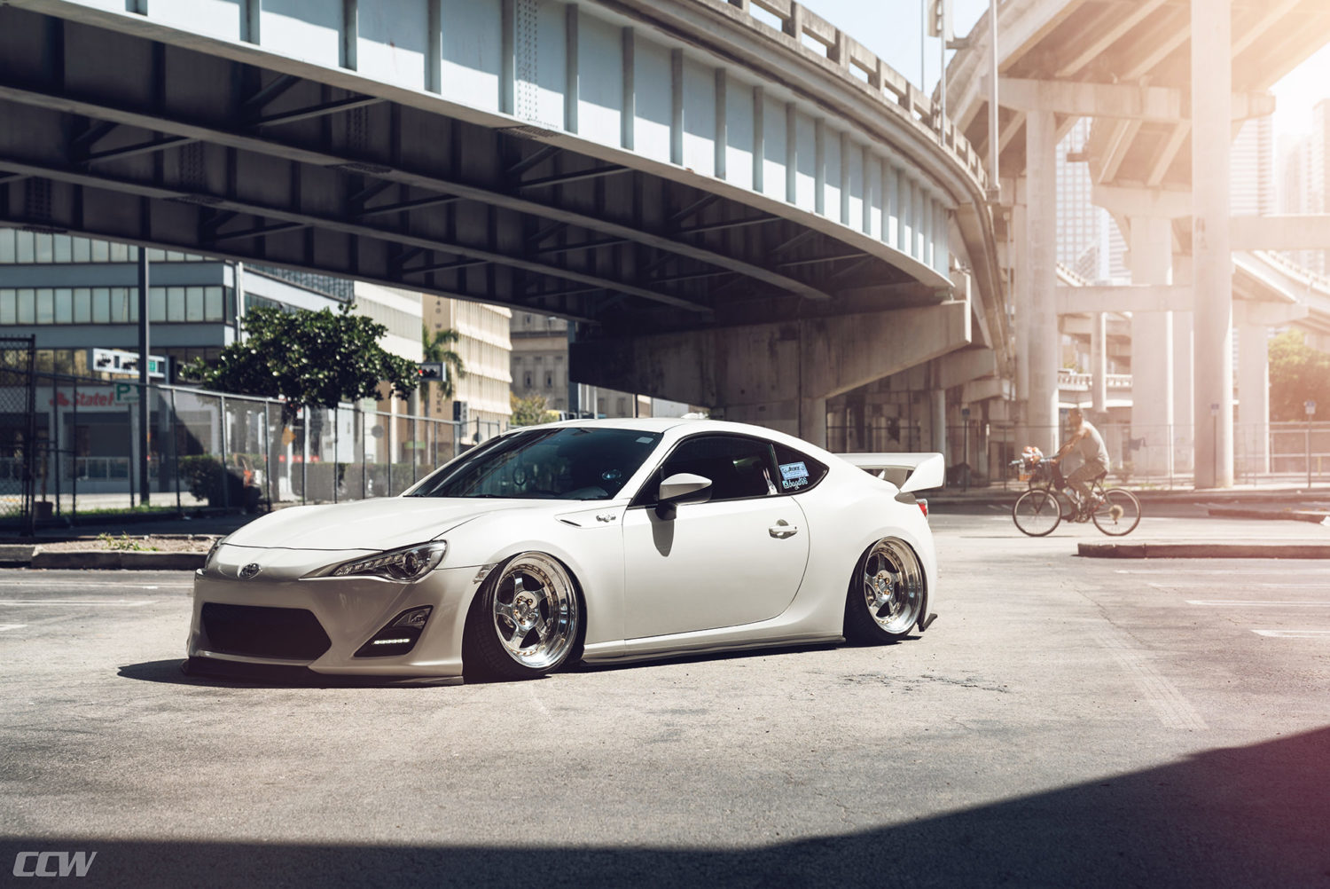 Toyota GT86 - CCW LM5T Directional Forged Wheels - Polished Aluminum