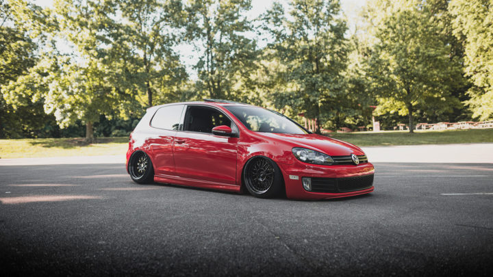 Gray Volkswagen MK4 GTI - CCW LM20 Wheels in Brushed w/ Polished Lips ...