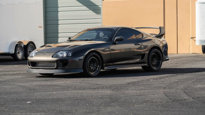 Black Toyota Supra MKIV Turbo - CCW LM20 Wheels - Polished Aluminum ...