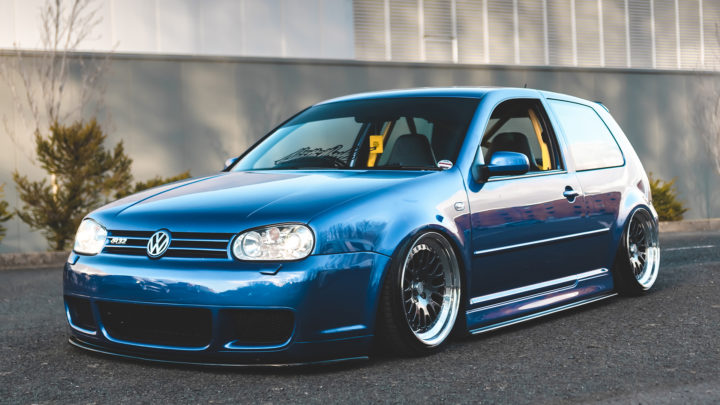 Glacier White VW MK7 Golf GTI - CCW Classic Three-Piece Forged Wheels