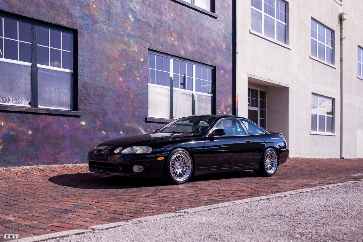 Black Lexus SC300 - CCW Classic Wheels in Polished Aluminum - CCW Wheels